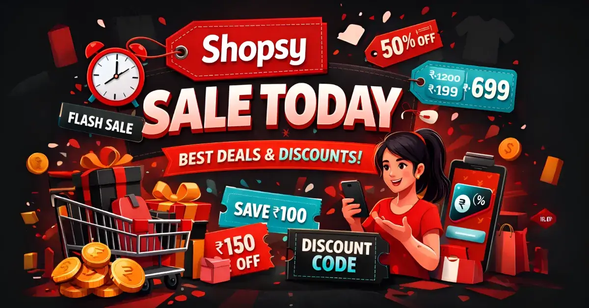Shopsy Sale Today – Latest Deals, Discounts & Offers (2026)